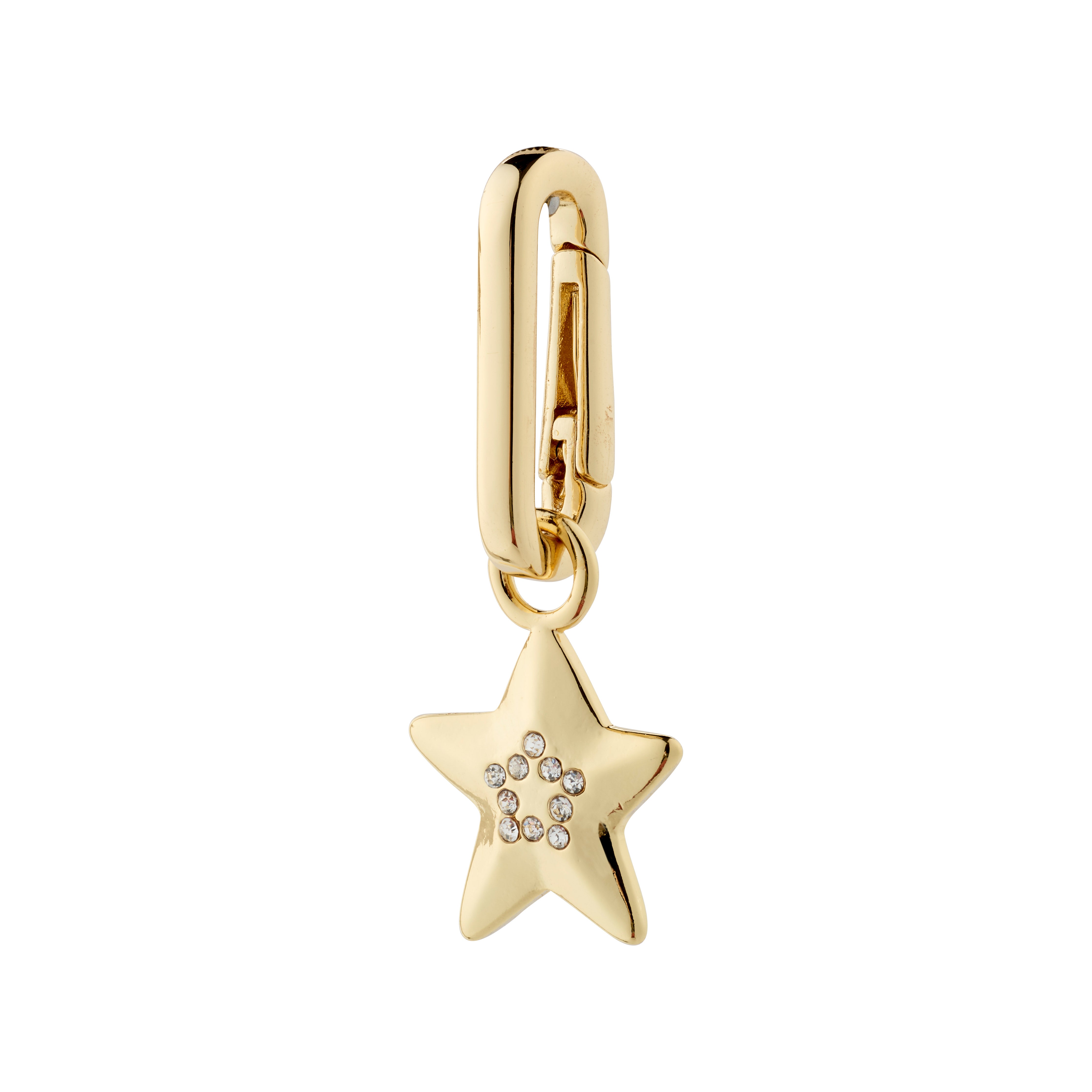 PILGRIM CHARM recycled star pendant