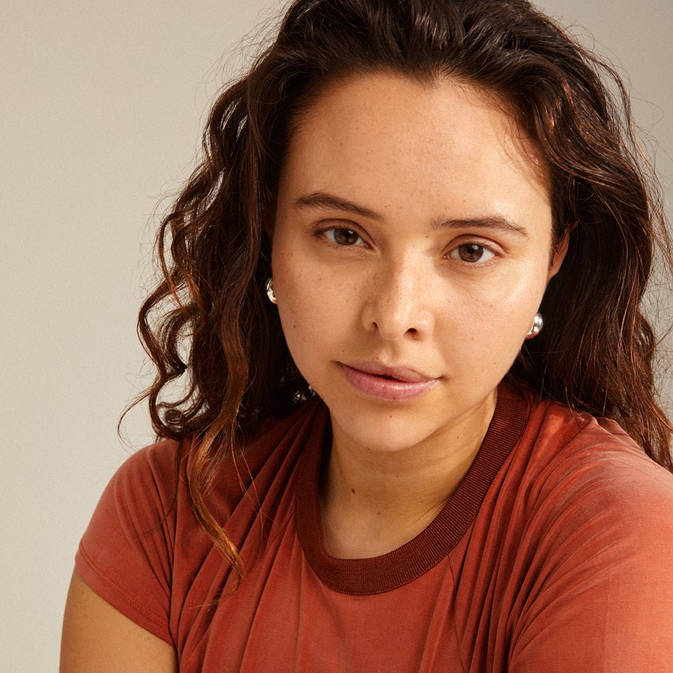 AMBER Recycled Chunky Hoops – PILGRIM